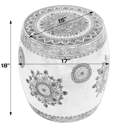 Butler Imani 17" W Round Iron Drum Side Table | Perigold